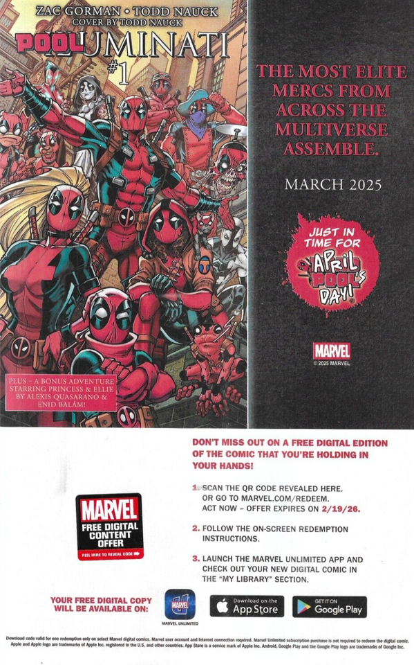 Doom Academy Comic 1 First Print Cover D Ron Lim Variant 2025 Cadenhead ...