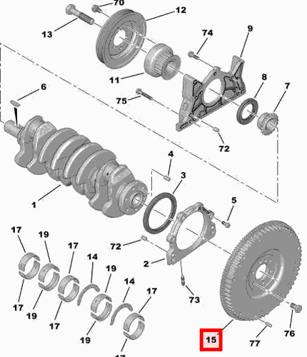 PEUGEOT BOXER Furgon MK3 Flywheel Dual Mass 9676226780 New Genuine ...