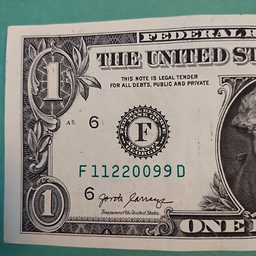 Quad Doubles 4-Pack Fancy Serial Number $1 F11220099D | eBay