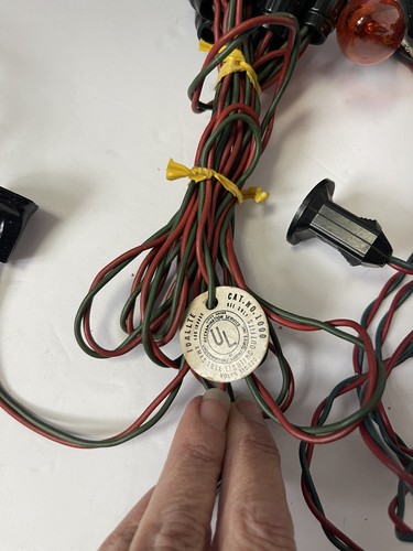 Lot of 3 C7 Gilbert, Noma & Idalite Christmas Light Strand String Tree ...