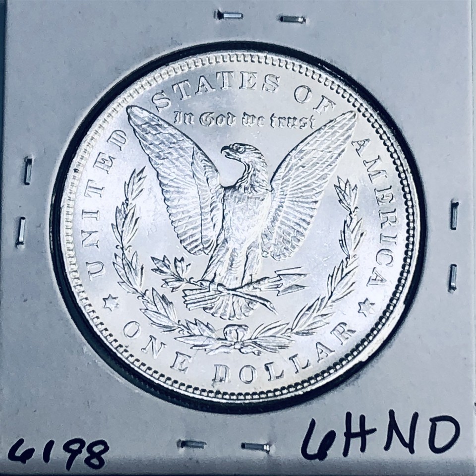 1898 BU GEM MORGAN SILVER DOLLAR UNC MS+++ U.S. MINT RARE COIN 6198 | eBay