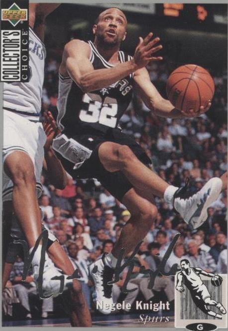 1994-95 Upper Deck Collector's Choice - Negele Knight #64 Silver Foil ...
