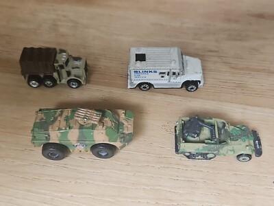 MICRO MACHINES MILITARY ARMORED TRANSPORT TANK BRDM AT5 TRUCKS HALF ...
