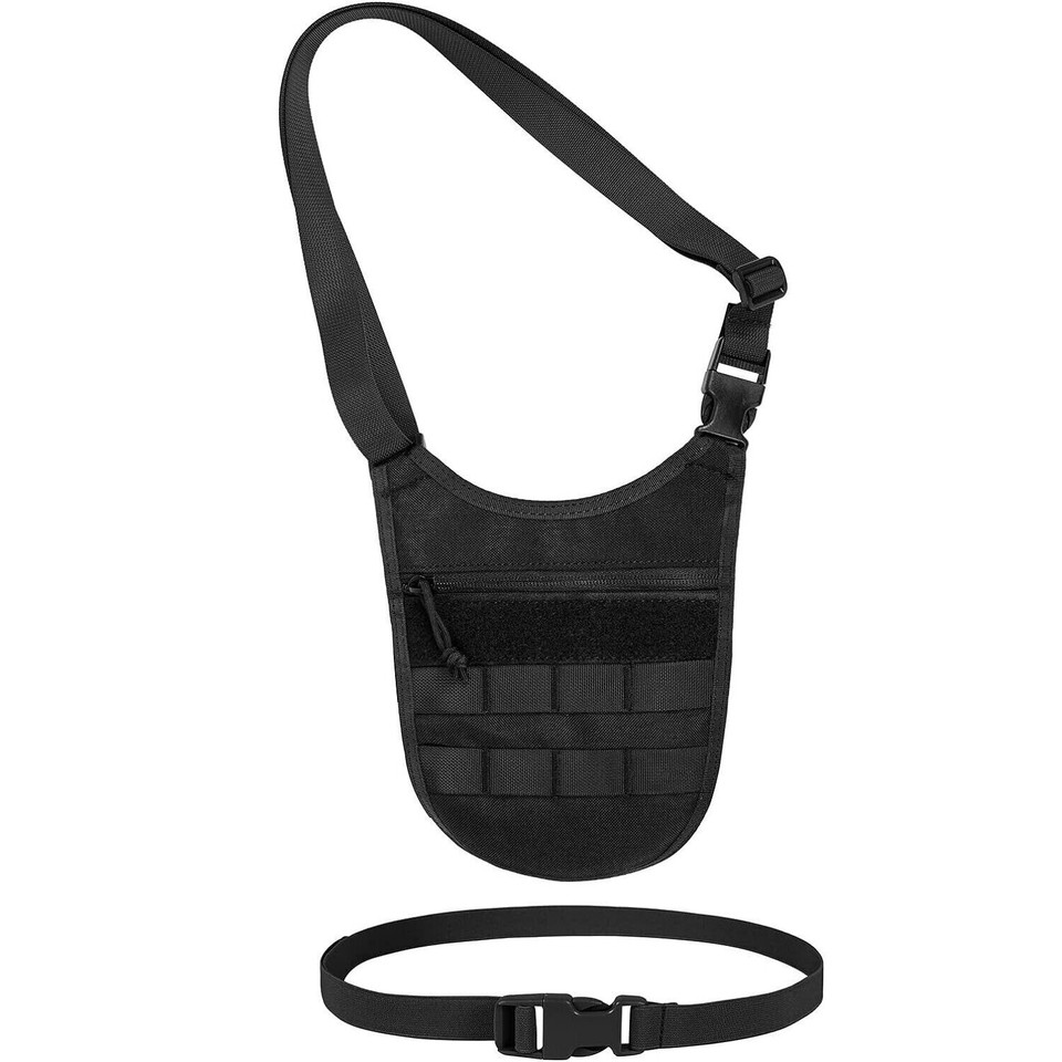 Tactical Concealed Carry Underarm Crossbody Chest Bag Hidden Pistol ...