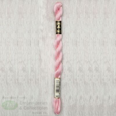 DMC Perle (Pearl) Cotton Thread, Size 5, 25m Skein, Colour 963 ULTRA ...