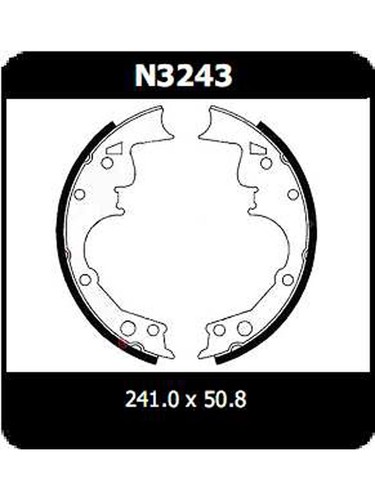 Protex Brake Shoes (N3243) | eBay