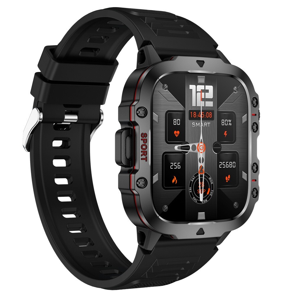 1.96" Smart Watch for Men Women Waterproof Sport 420mAh Bluetooth ...