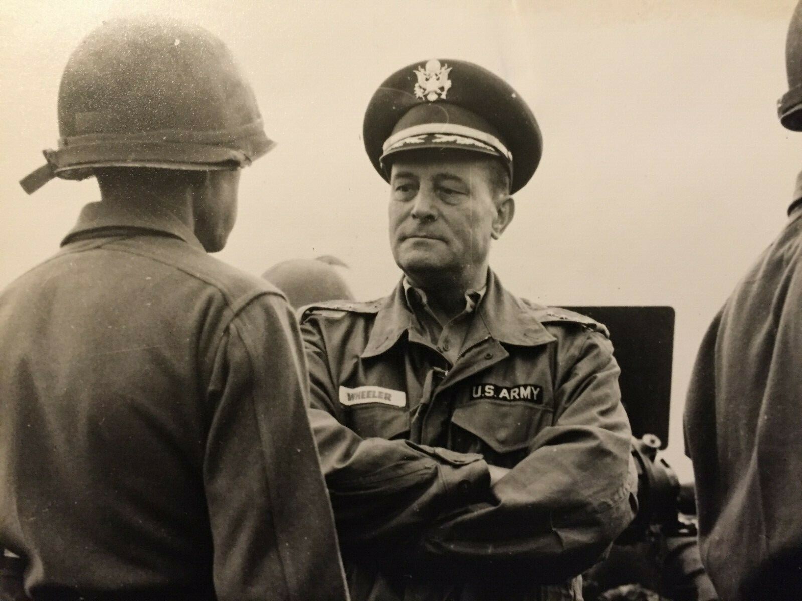 GENERAL EARLE WHEELER U.S. ARMY AS LIEUTENANT GEN TROOPS 1960 ORIGINAL ...