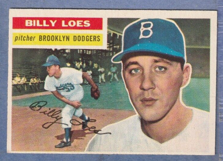 1956 TOPPS BILLY LOES #270 NRMT DODGERS | eBay