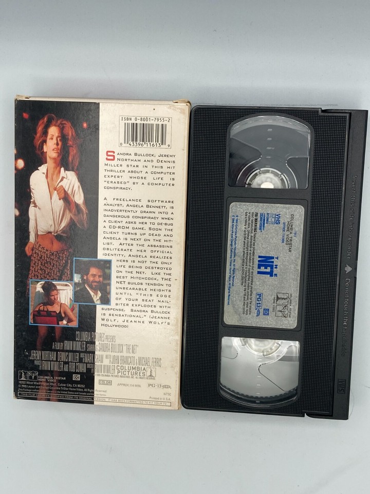 Net, The (1995), VHS Movie, Columbia Home Video (1995), S. Bullock | eBay