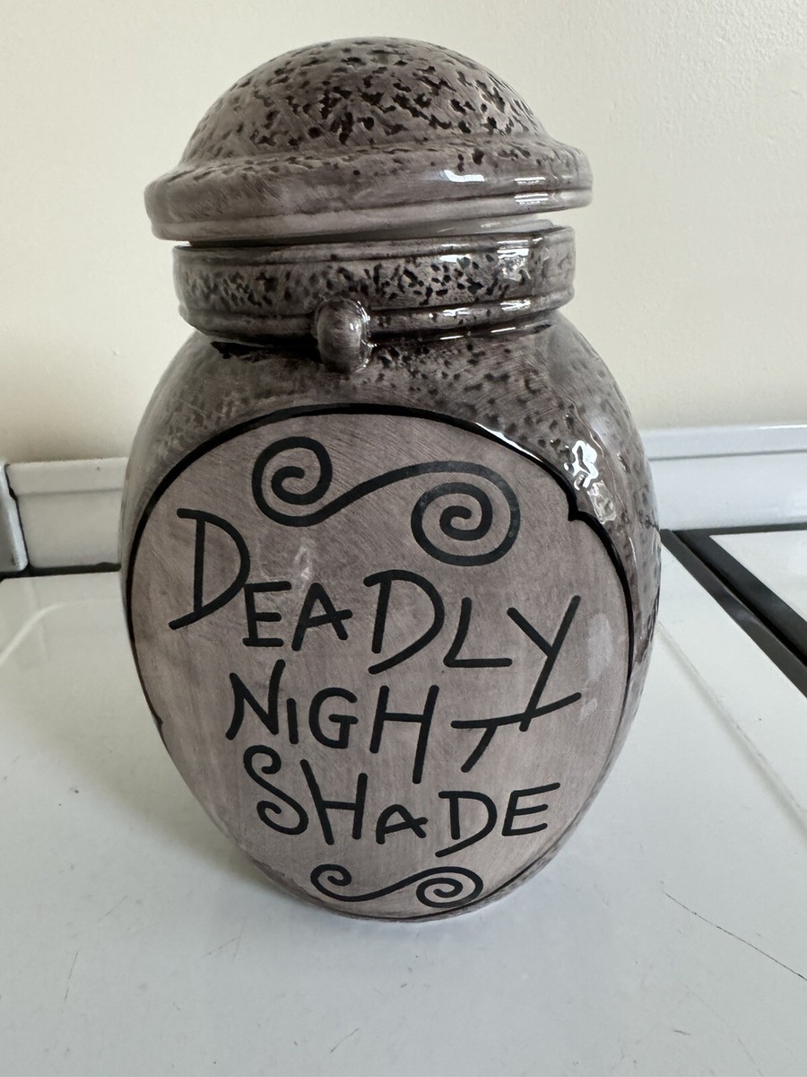 Deadly Nightshade Nightmare Before Christmas Glas Nightmare Before