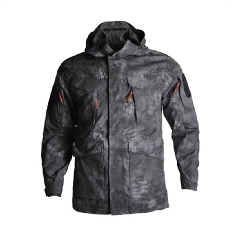 Windbreaker Mens M65 Field Jacket Army Military Tactical Combat Casual ...