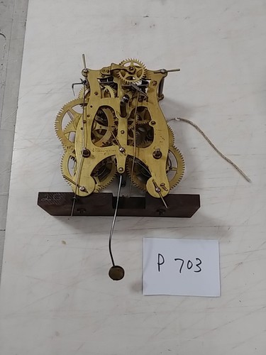 SETH THOMAS OGEE CLOCK LYRE SHAPE MOVEMENT MARKED | eBay