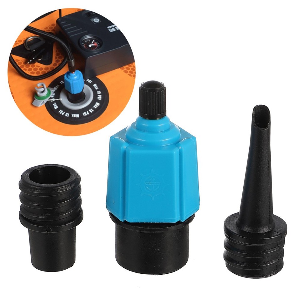 Inflatable Air Pump Hose Adapter Boat Air Valve Pump Adapter Nylon ...
