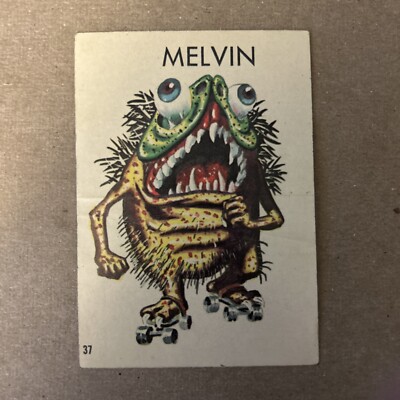 1965 Topps Ugly Stickers Card #37 | eBay