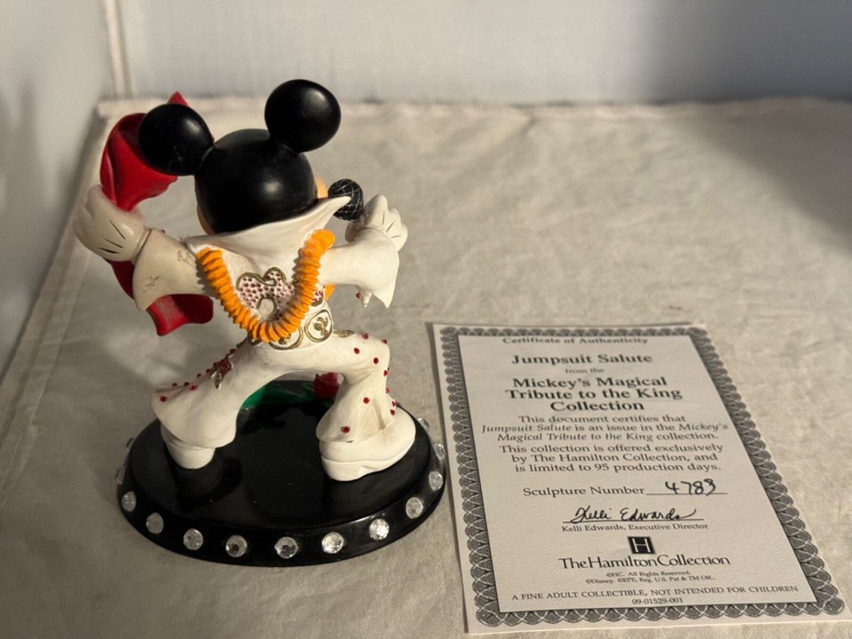 Disney Mickey's Magical Tribute To The King Elvis Jumpsuit Salute ...