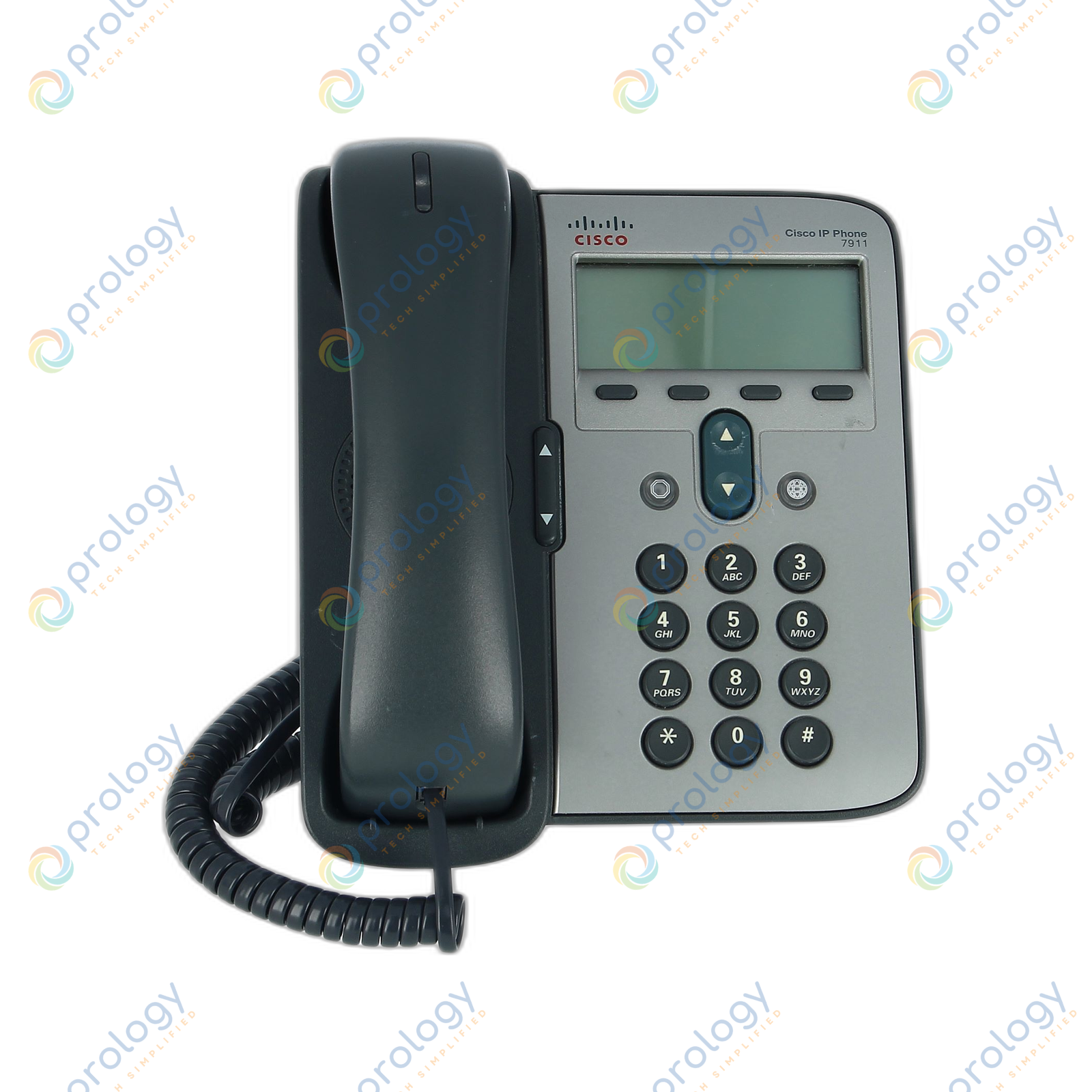 Lot of 5 Cisco CP-7911G SCCP VoIP Telephone PoE Business Office Phone ...