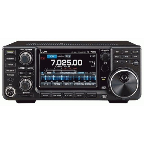 Icom 7300 02 Direct Sampling Shortwave Radio - Black for sale online | eBay
