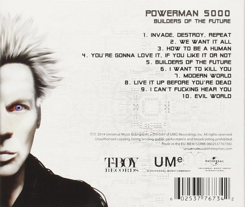 Builders of the Future by Powerman 5000 (CD, 2014) for sale online | eBay