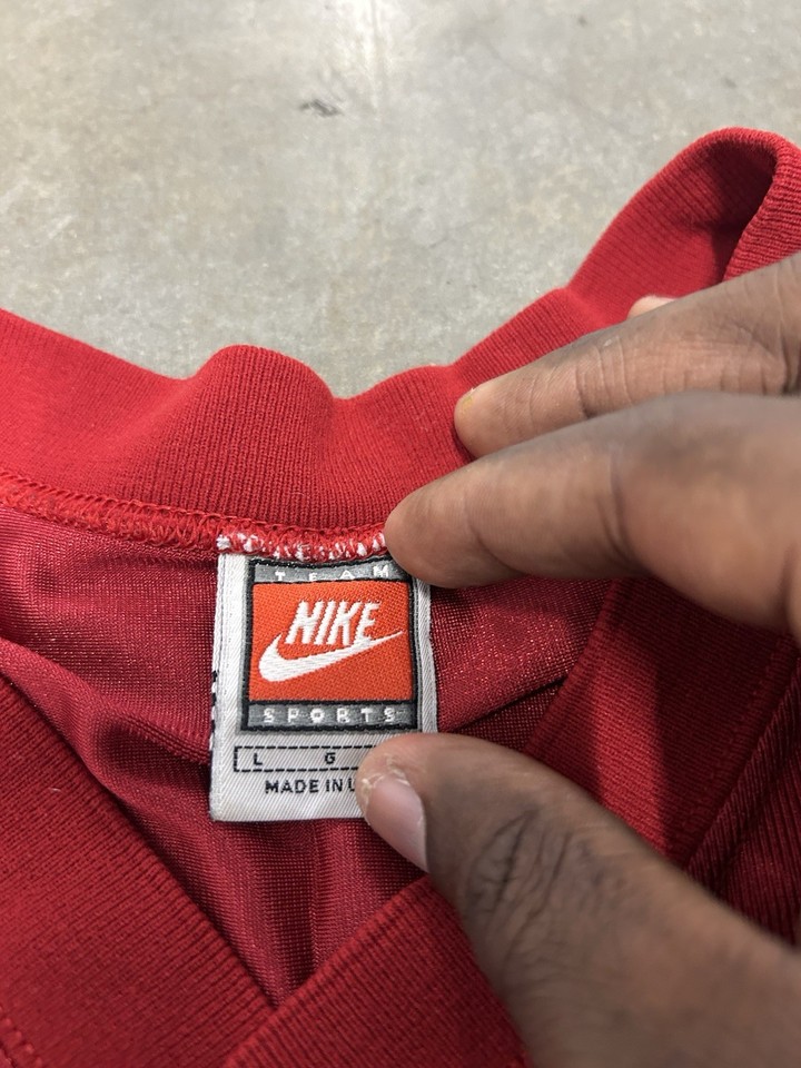 Vtg Nike Alabama Crimson Tide #5 Football Jersey Size Large Team Sports ...