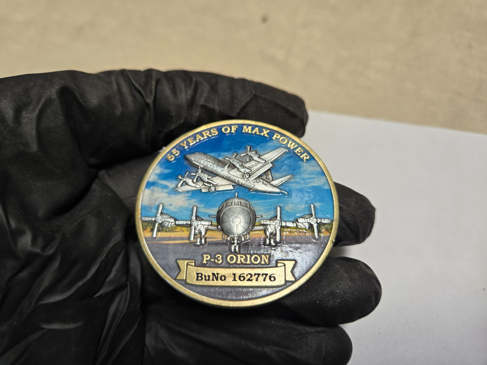 Lockheed Martin Naval Aviation Museum Challenge Coin p-3 Orion Rare! | eBay