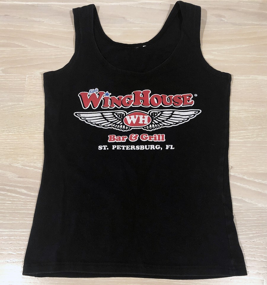 HOOTERS WingHouse Uniform Tank Top Shorts Pantyhose Socks Name Tag ...