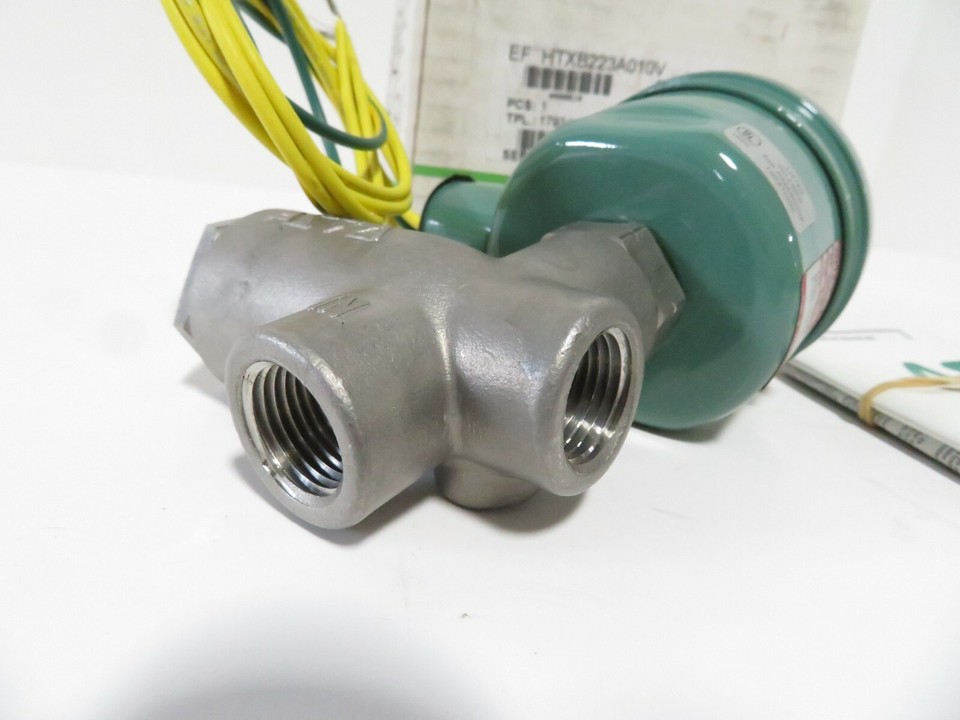 1/2" ASCO EFHTX B223A010 V 2WAY 24/DC Stainless Steel Solenoid Valve ...