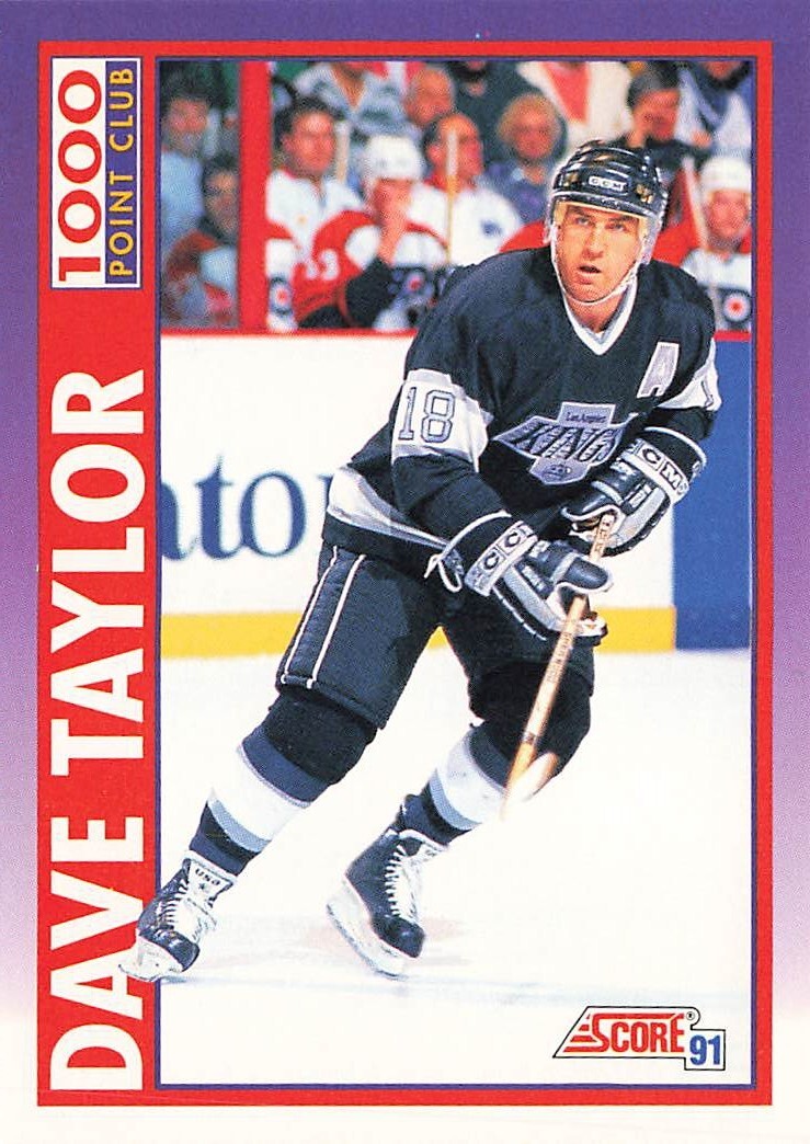 1991-92 Score American Dave Taylor #374 | eBay