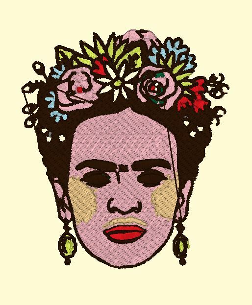 Frida Kahlo Machine Embroidery Designs - CD/USB/Floppy -12 Formats | eBay