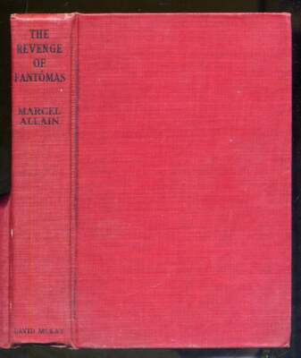 Marcel ALLAIN / The Revenge of Fantomas 1930 | eBay