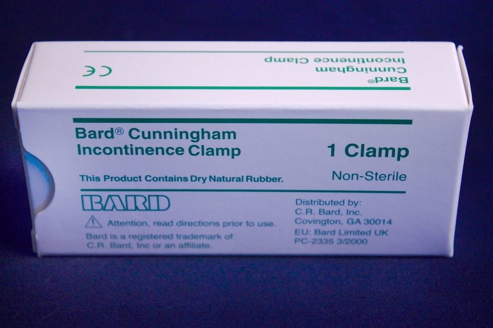 Bard Cunningham Clamp Male Incontinence Device ALL SIZES! BRAND NEW! | eBay