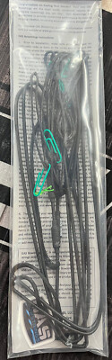 NEW Gas Bowstrings Hoyt RX-8 Bow Strings w/Speed Nocks RX8 Black ...