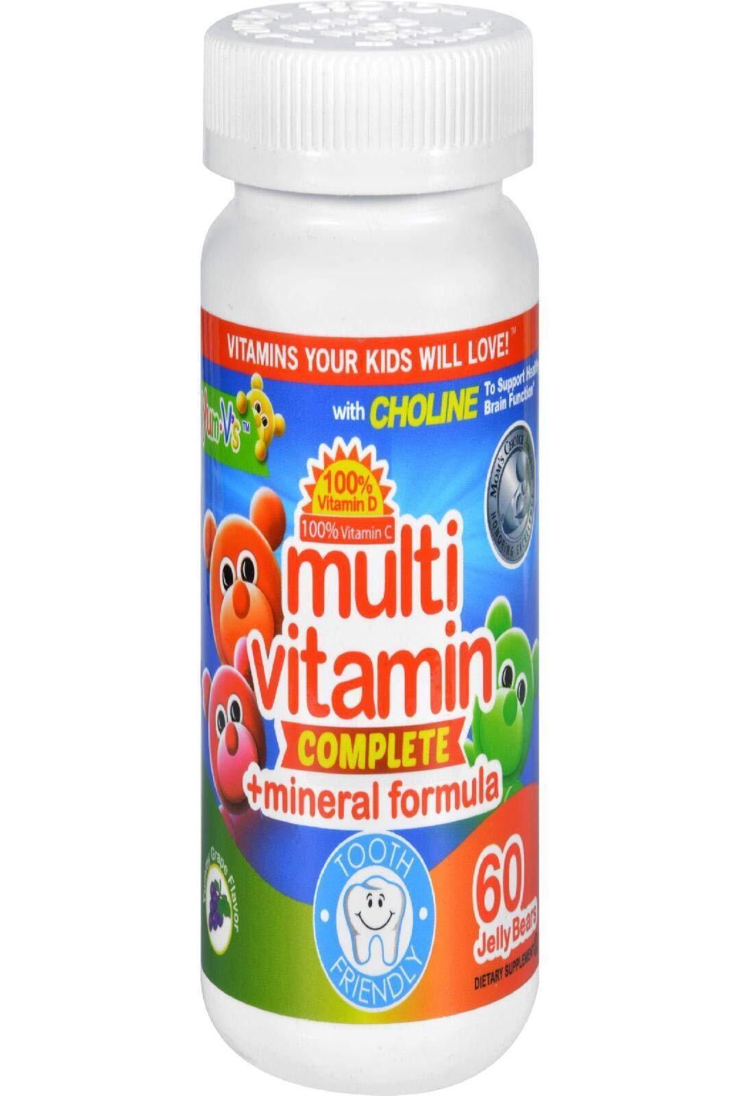 Yum VS Multi Vitamin Plus Mineral Formula Jellies Yummy Grape 60 ...