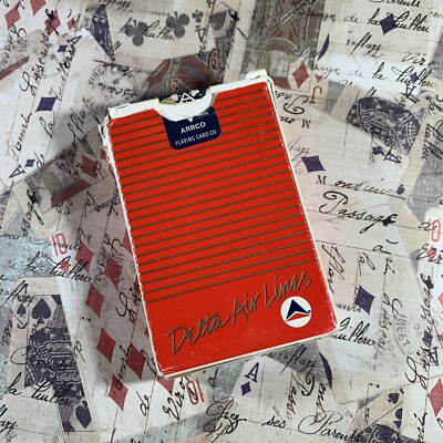 Delta Airlines Playing Cards Single Deck | eBay