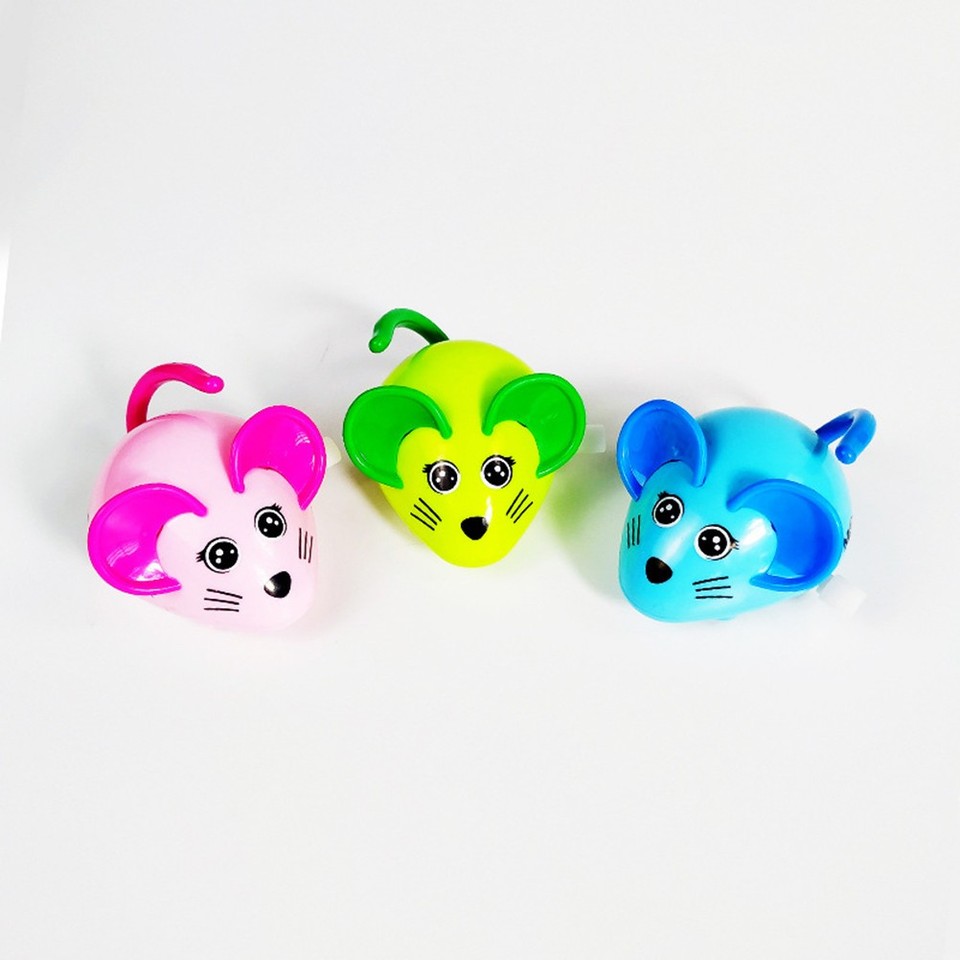 3 Pcs Semi Automatic Clockwork Mouse Toys for Cat Interactive Pet ...