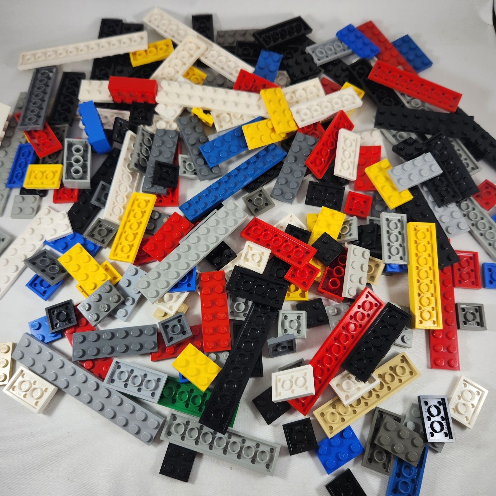 Big Lot of Lego Bricks 2x2, 2x4 2x6, 2x8, 2x12 Plates Assorted Colors ...