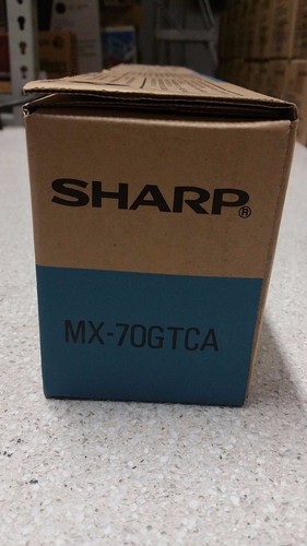 Genuine Sharp MX-70GTCA Cyan toner for MX5500N, MX6200N, MX6201N,MX7000N,MX7001 | eBay Australia