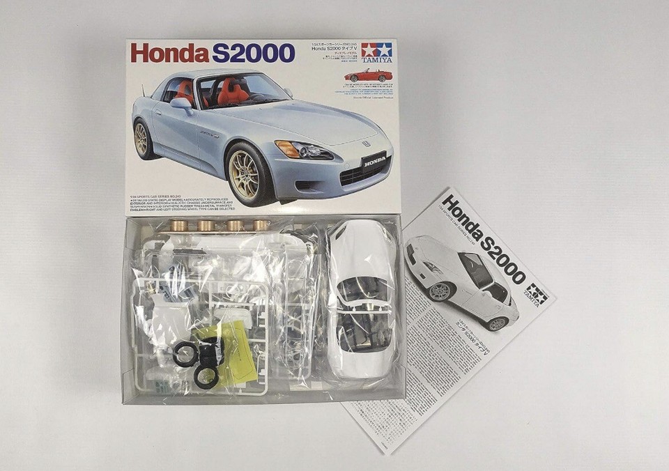 Tamiya 1:24 Sports Car Series No.245 Honda S2000 Type V Car Model kit ...