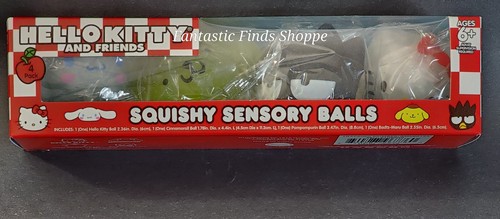 Hello Kitty & Friends Sensory Squishy Stress Balls 4 Pack Badtz-Maru ...