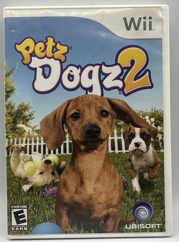 Petz Dogs 2 Wii Ubisoft Rated E Nintendo Free Shipping W/Manual 2006 ...