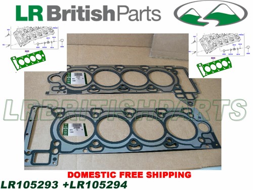 GENUINE LAND ROVER CYLINDER HEAD GASKET SET 5.0L & 5.0L SC LR105293 ...