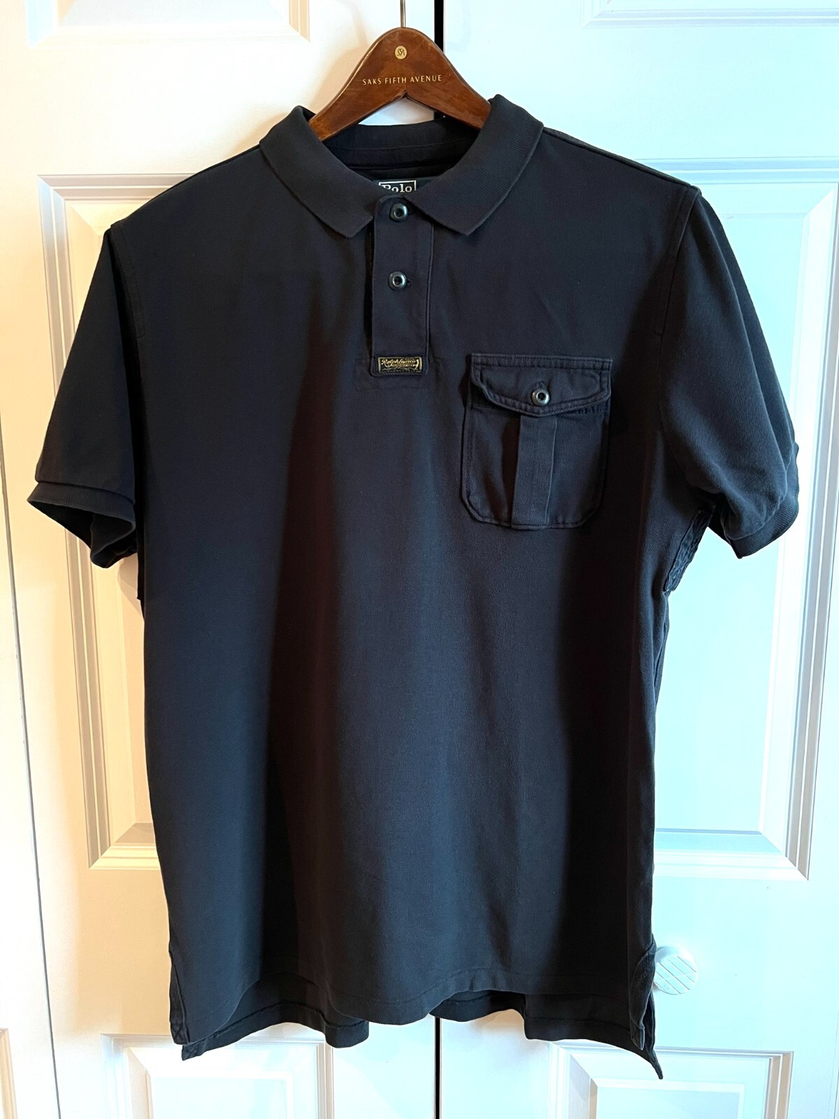 Ralph Lauren Original Blue Label Polo Shirt Cargo Poc… - Gem