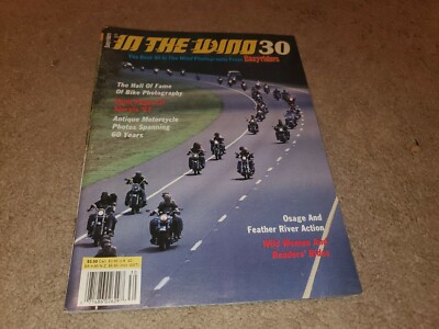 VINTAGE BIKER MOTORCYCLE MAGAZINE TITLED IN THE WIND BY EASYRIDERS ...