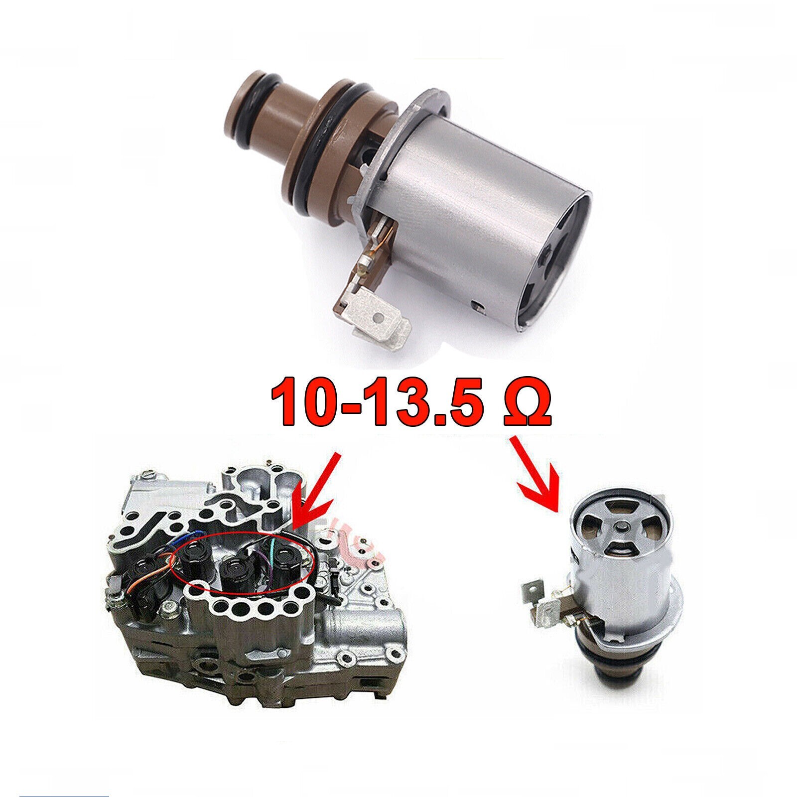 TR580 TR690 Original Torque Converter Lock-Up Solenoid For Subaru CVT 2 ...