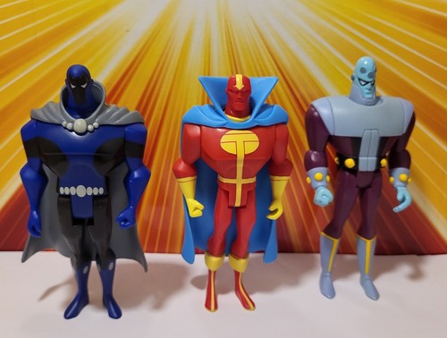 Justice League Unlimited Lot Obsidian Brainiac Red Tornado JLU DC ...