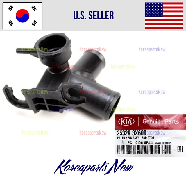 Genuine OEM Kia 25329 3x600 Radiator Coolant Filler Neck for sale ...