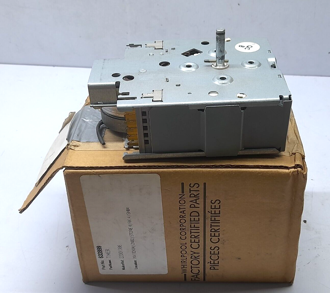 Whirlpool 633999 Timer MTS M520T Maytag 2207646 011-67669-05 | eBay