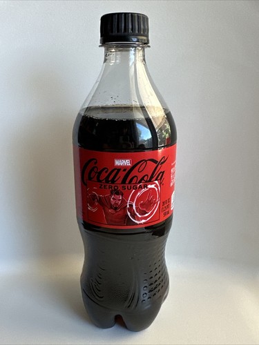 Coca-Cola DR. STRANGE Coke Zero Sugar 20 0z Bottle Sealed Cap Limited ...