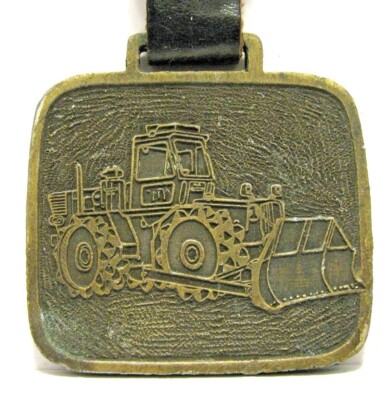 RayGo Inc Ram 45 Four Wheel Compactor with Blade Brass Pocket Watch Fob ...