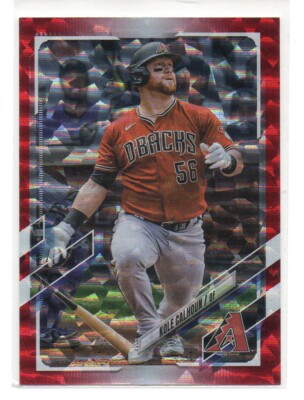 2021 Topps Series 2 Red Foil Kyle Calhoun 4/199 Arizona Diamondbacks ...